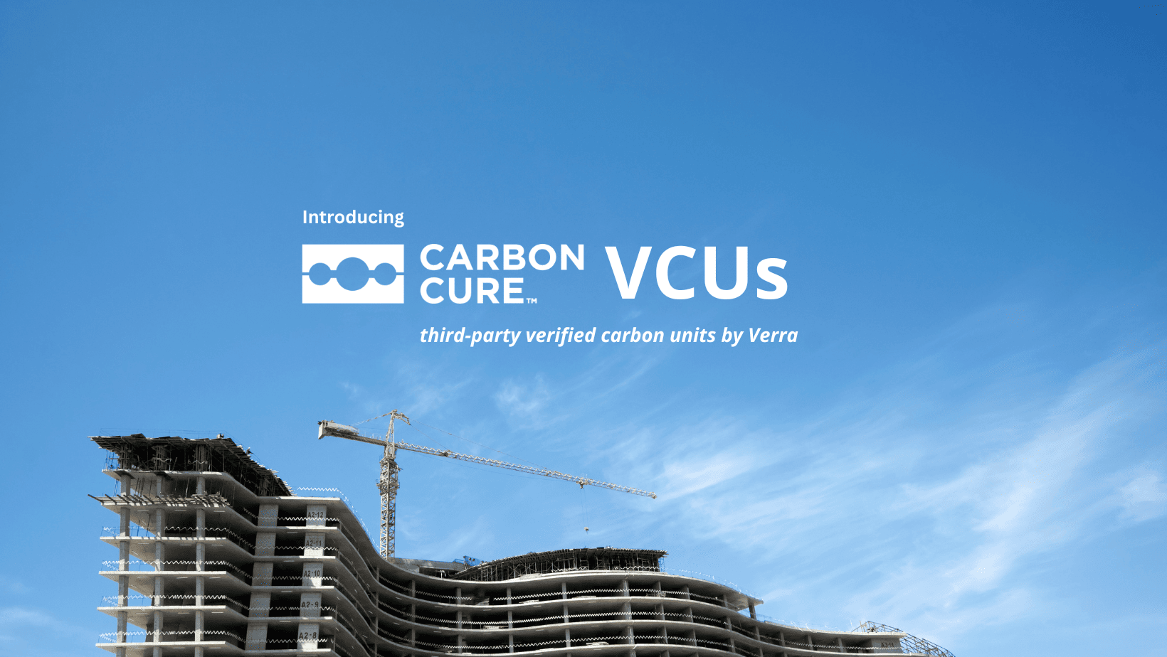 CarbonCure Technologies Announces First-of-a-Kind Verified Carbon Units ...